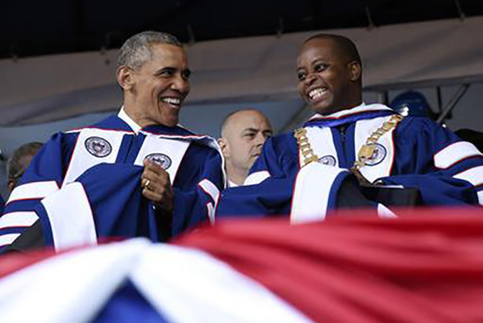 Obama: US in `better place' than when he graduated college | New ...