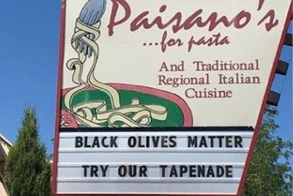 New Mexico restaurant selling 'Black Olives Matter' shirts | New ...