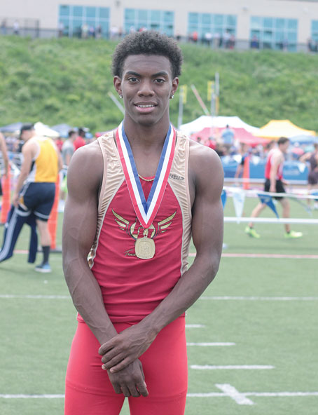 2017 WPIAL Track and Field Championships...Aliquippa boys win 400m ...