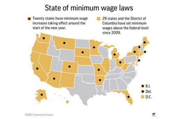 Minimum wage rising in 20 states and numerous cities | New Pittsburgh ...