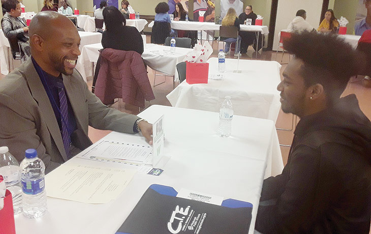 PPS seniors and industry professionals engage in ‘speed networking ...