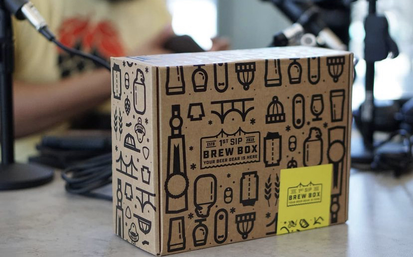 Your favorite brewery goodies are a box away with First Sip Brew Box ...