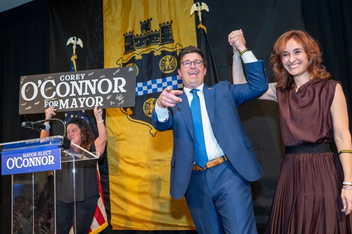 O’Connor elected Pittsburgh mayor, winning father’s office and Gainey’s ...